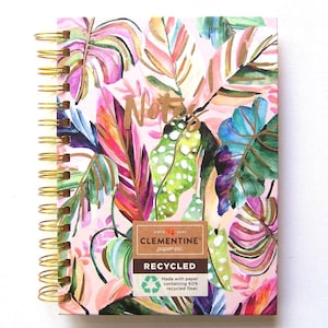 CLEMENTINE PAPER INC. | 300 Page Spiral Lined Notebook | 8.5" X 6.25 ...