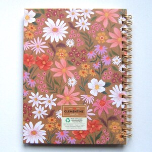 CLEMENTINE PAPER INC. | 200 Page Spiral Lined Notebook | 10" X 7.75 ...