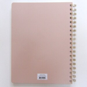 FRINGE STUDIO "caslon Blush" Spiral Notebook | Faux Leather | 9.75" X 7 ...