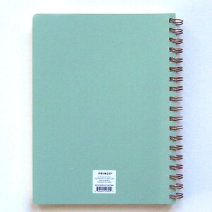 FRINGE STUDIO "roses Outlined Mint" Spiral Notebook | Faux Leather | 9. ...
