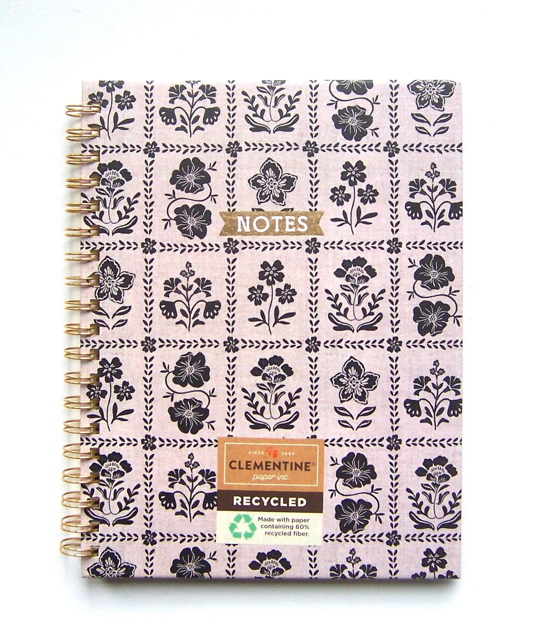 CLEMENTINE PAPER INC. | 200 Page Spiral Lined Notebook | 10" X 7.75 ...
