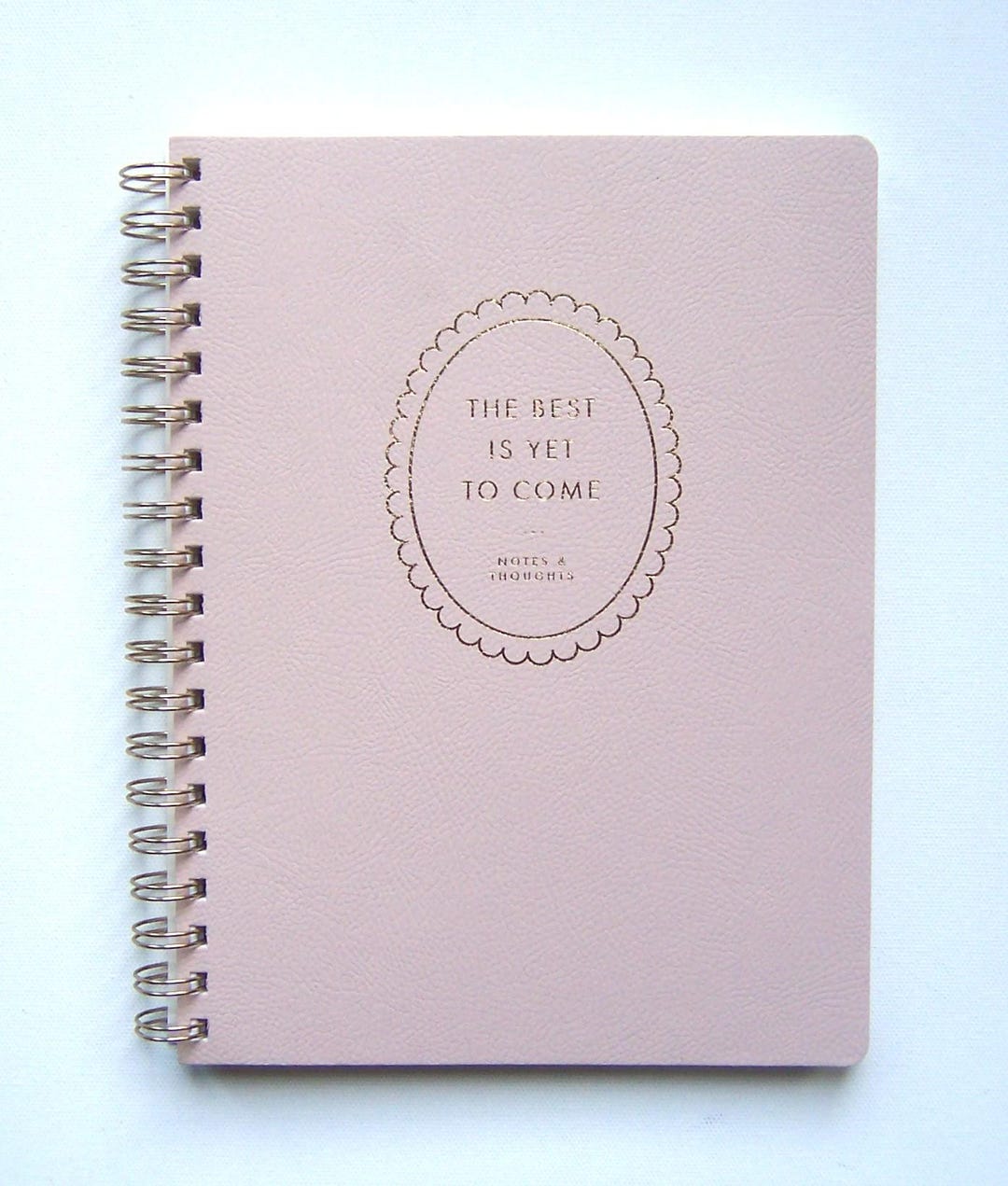 FRINGE STUDIO "the Best" Spiral Notebook | Faux Leather | 9.75" X 7.25 ...