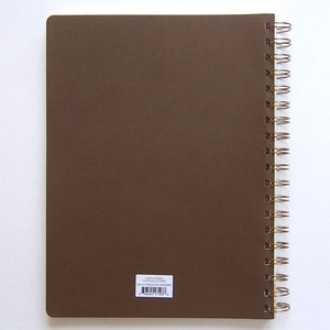 FRINGE STUDIO productivity Spiral Notebook Faux Leather Spiral Journal ...