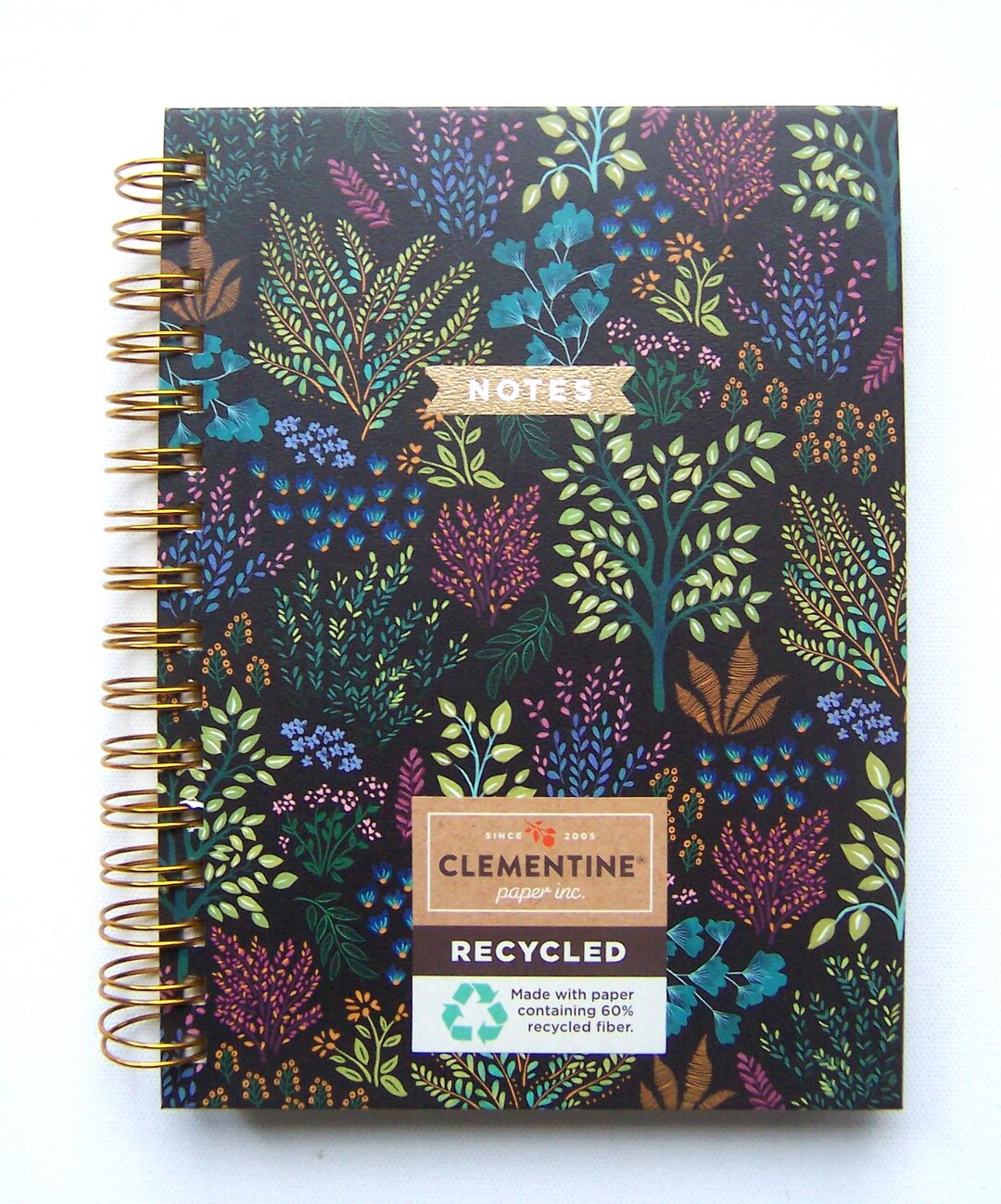 CLEMENTINE PAPER INC. Hardcover Spiral Notebook | 300 Page Lined ...