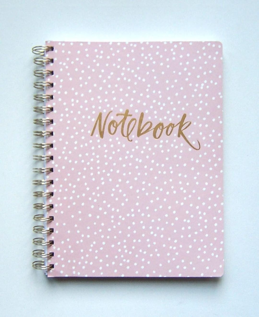 FRINGE STUDIO "organic Dots Blush" Spiral Notebook | Faux Leather | 9. ...