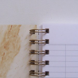 FRINGE STUDIO productivity Spiral Notebook Faux Leather Spiral Journal ...