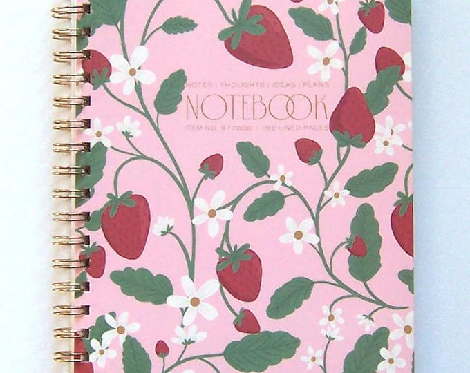 FRINGE STUDIO "berry Patch Notes" Spiral Notebook | 9.75" X 7.25" | 192 ...