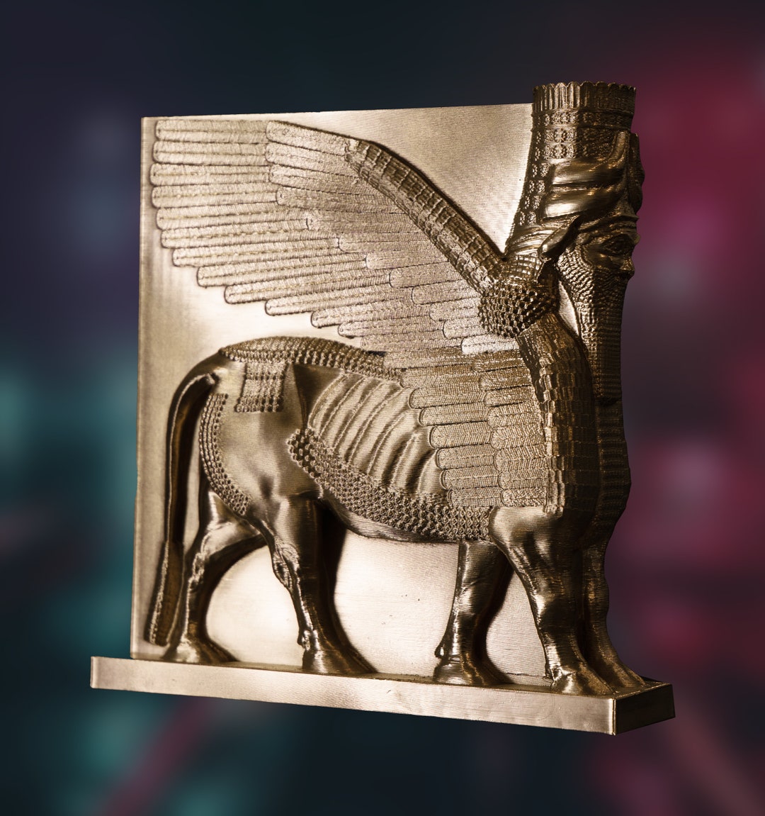 Assyrian Lamassu 3D Printed Big Size - Etsy
