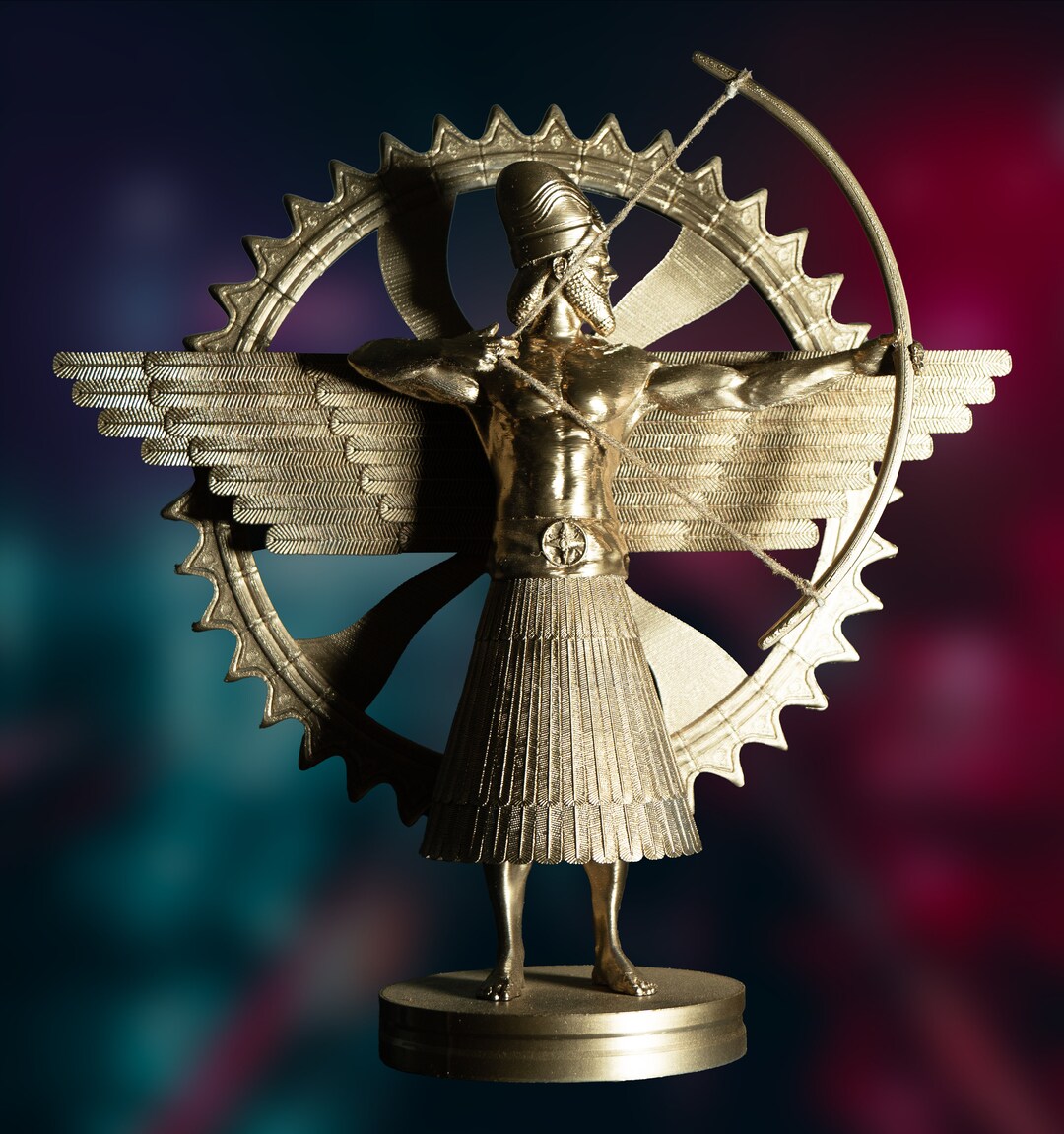 King Ashour - 3D Print - Big Size - Etsy