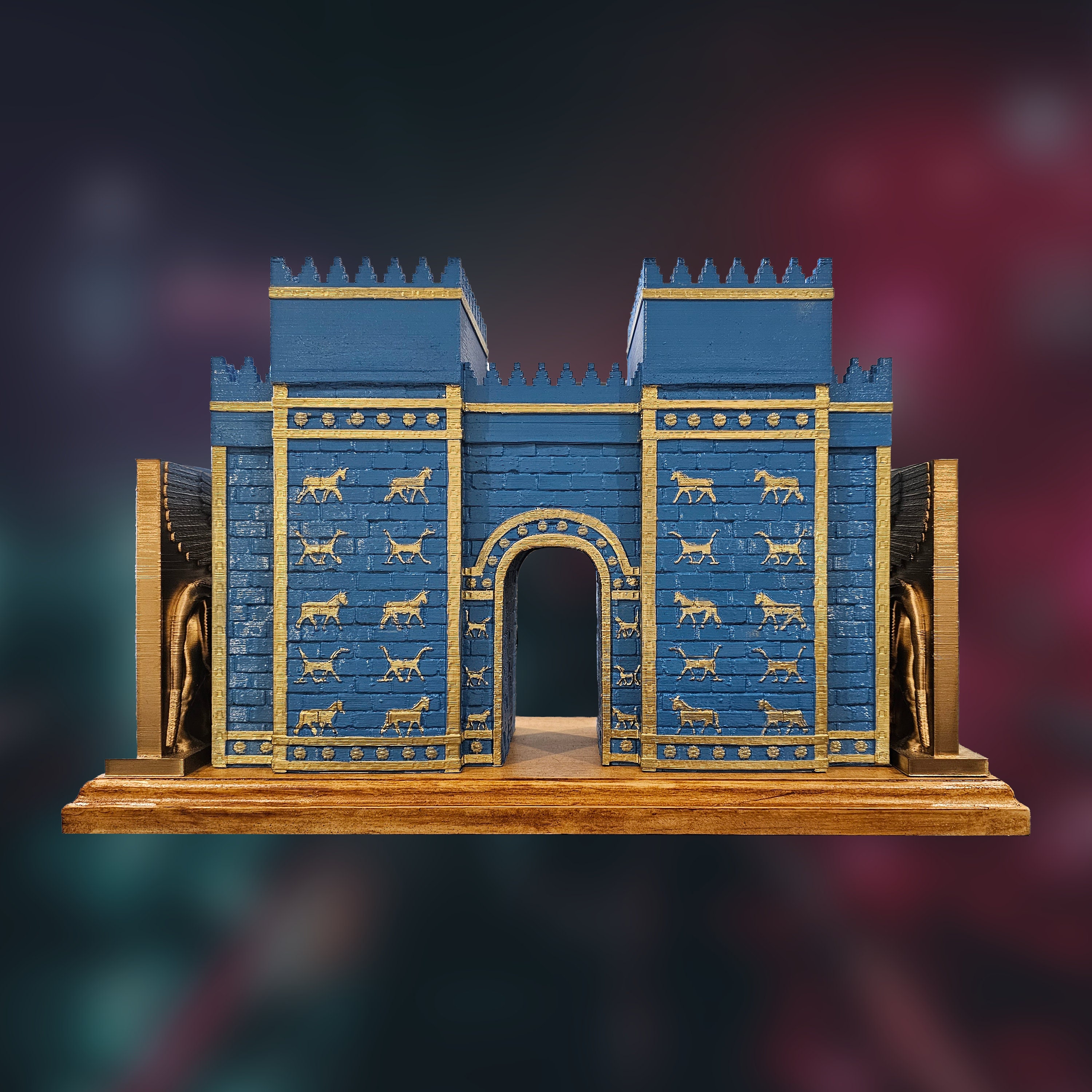 Assyrian Ishtar Gate - Etsy