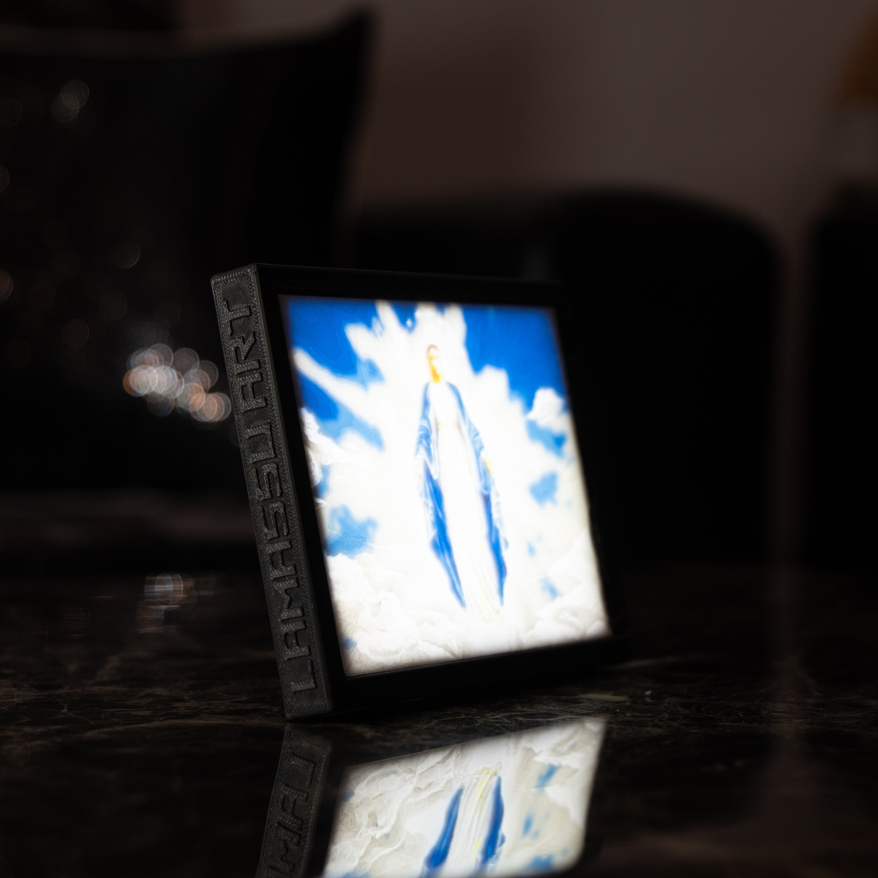 Lithophane LED Frame Lamp - Etsy