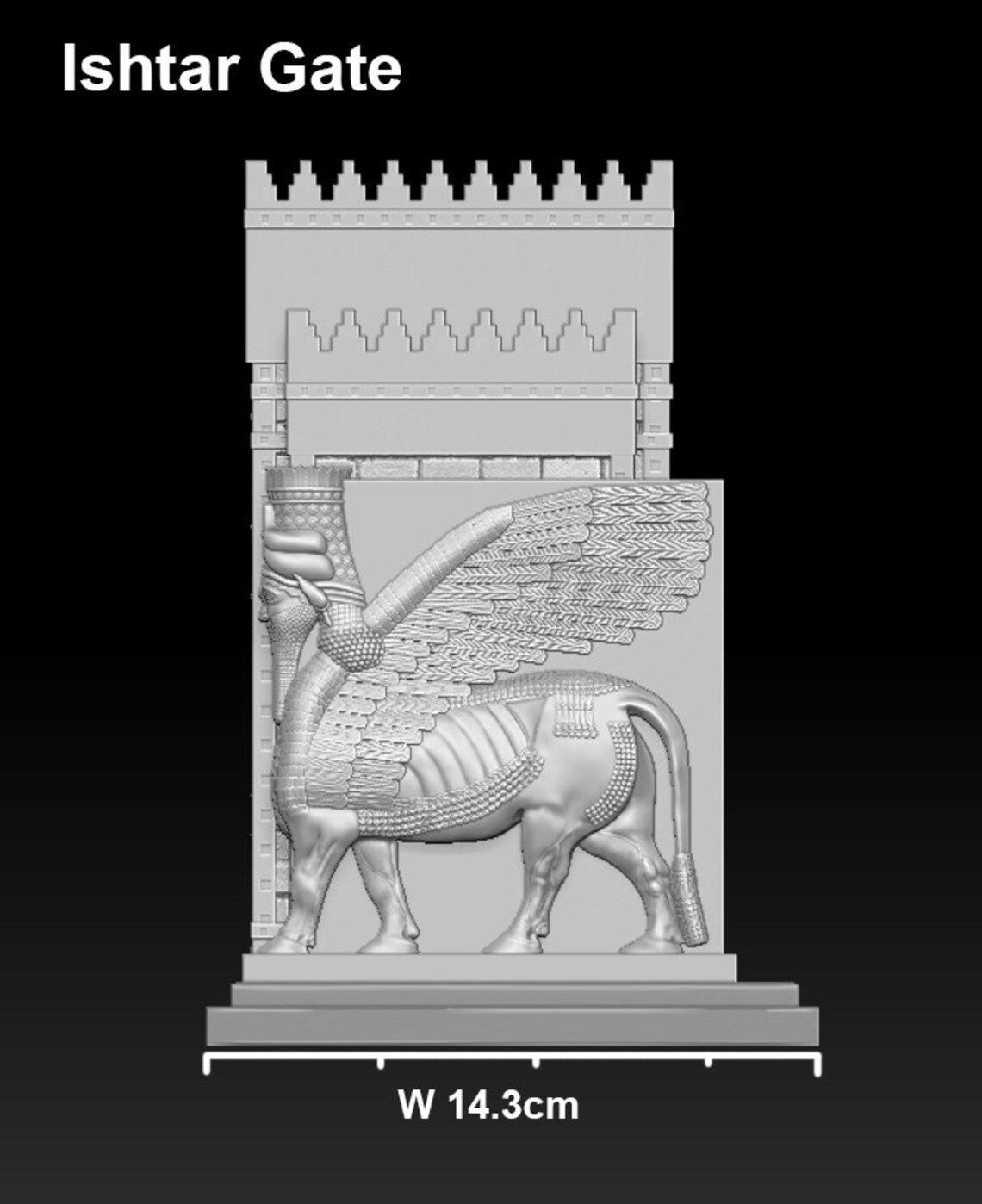 Assyrian Ishtar Gate - Etsy