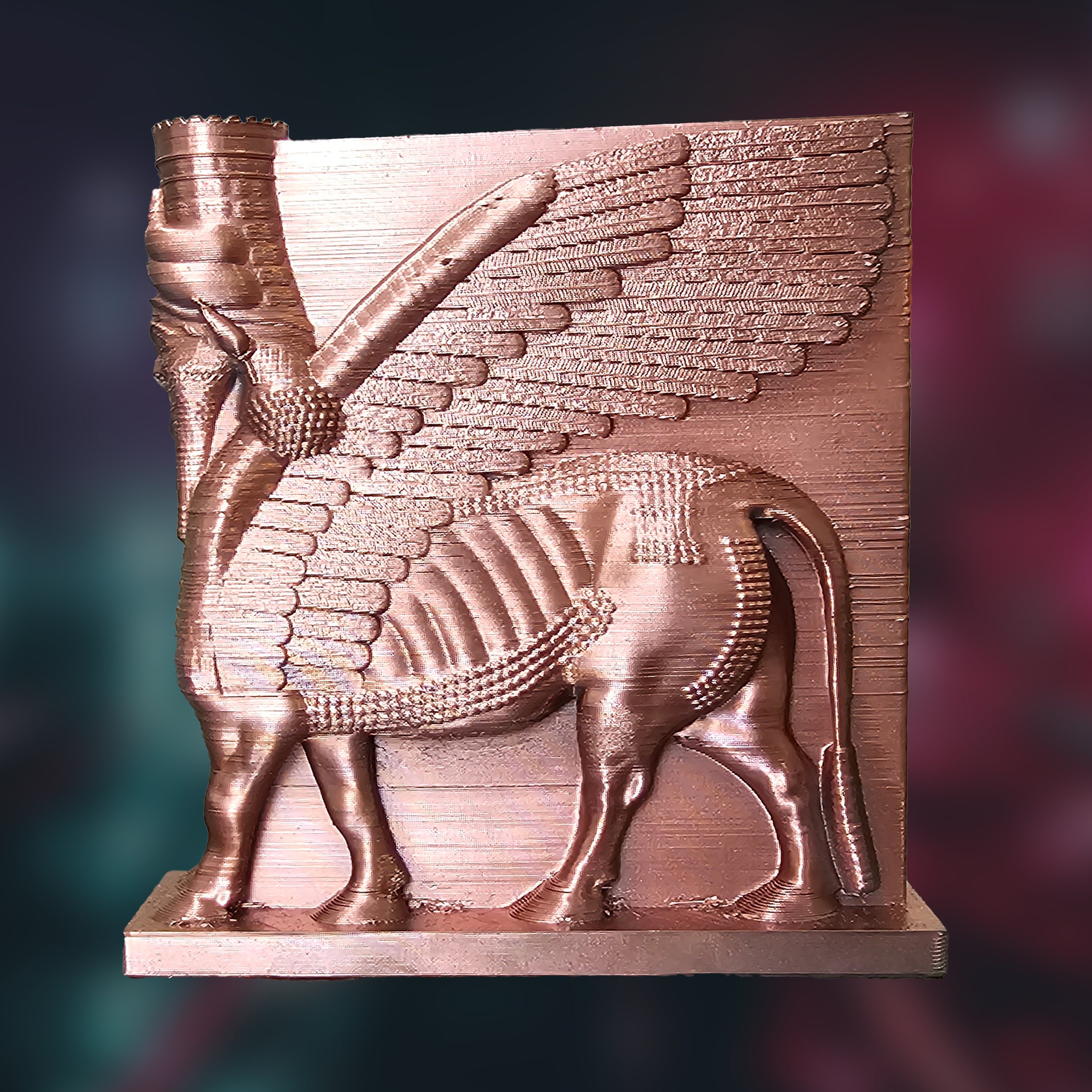 Assyrian Lamassu - 3D Print - Small Size - Etsy