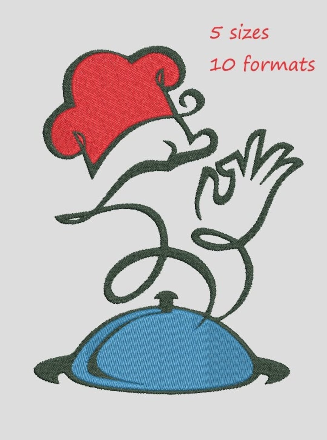 Сook Embroidery Design, Cook Designs, Cook Design- Instant Download - Etsy