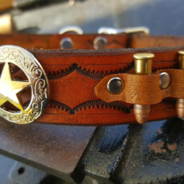 Bullet Dog Collar - Etsy