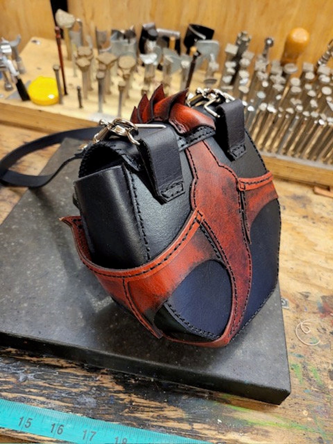 Dragon, Pouch, Bag, Leather Dragon Bag, Crossbody Dragon Bag ...