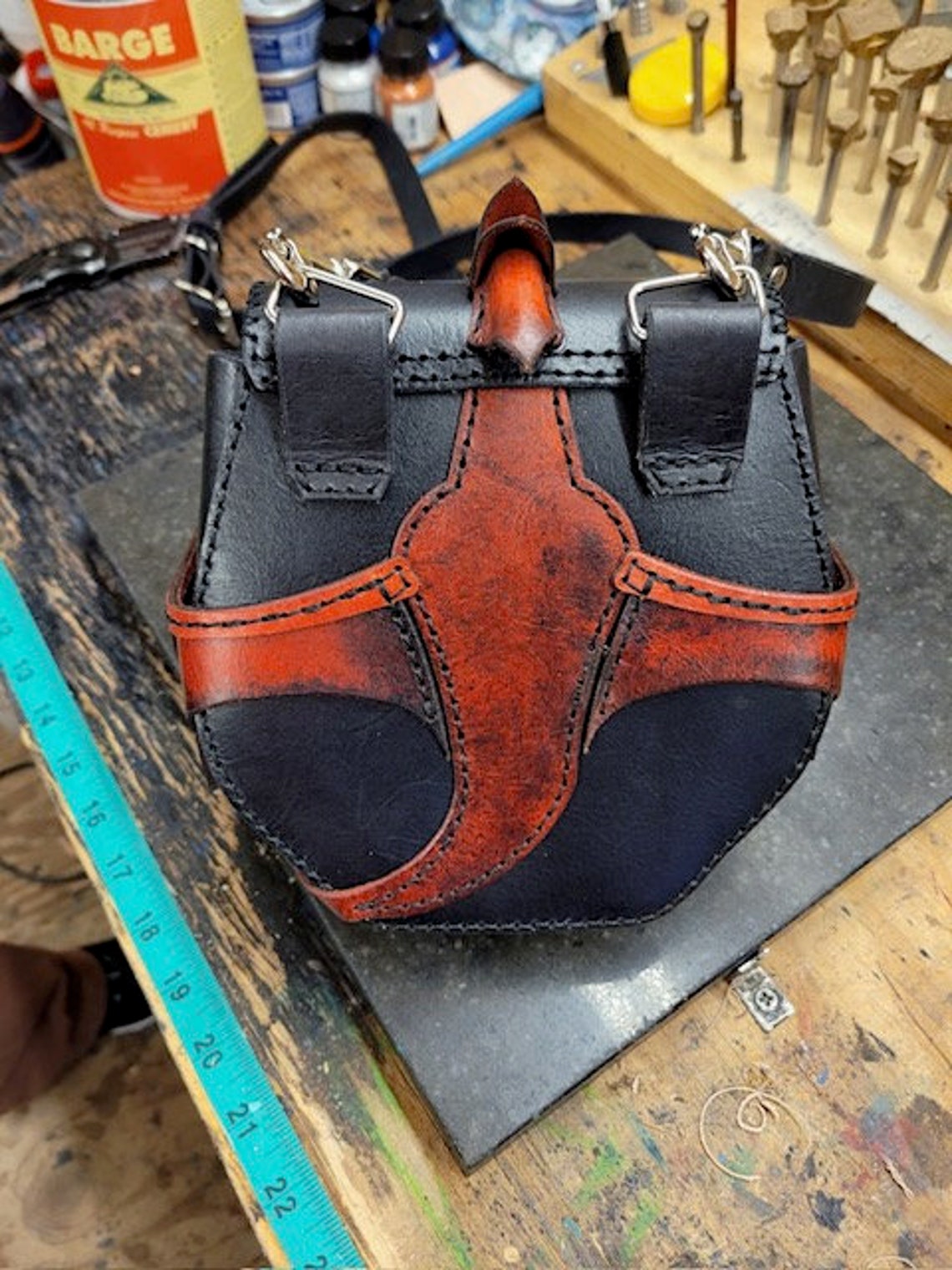 Dragon, Pouch, Bag, Leather Dragon Bag, Crossbody Dragon Bag ...
