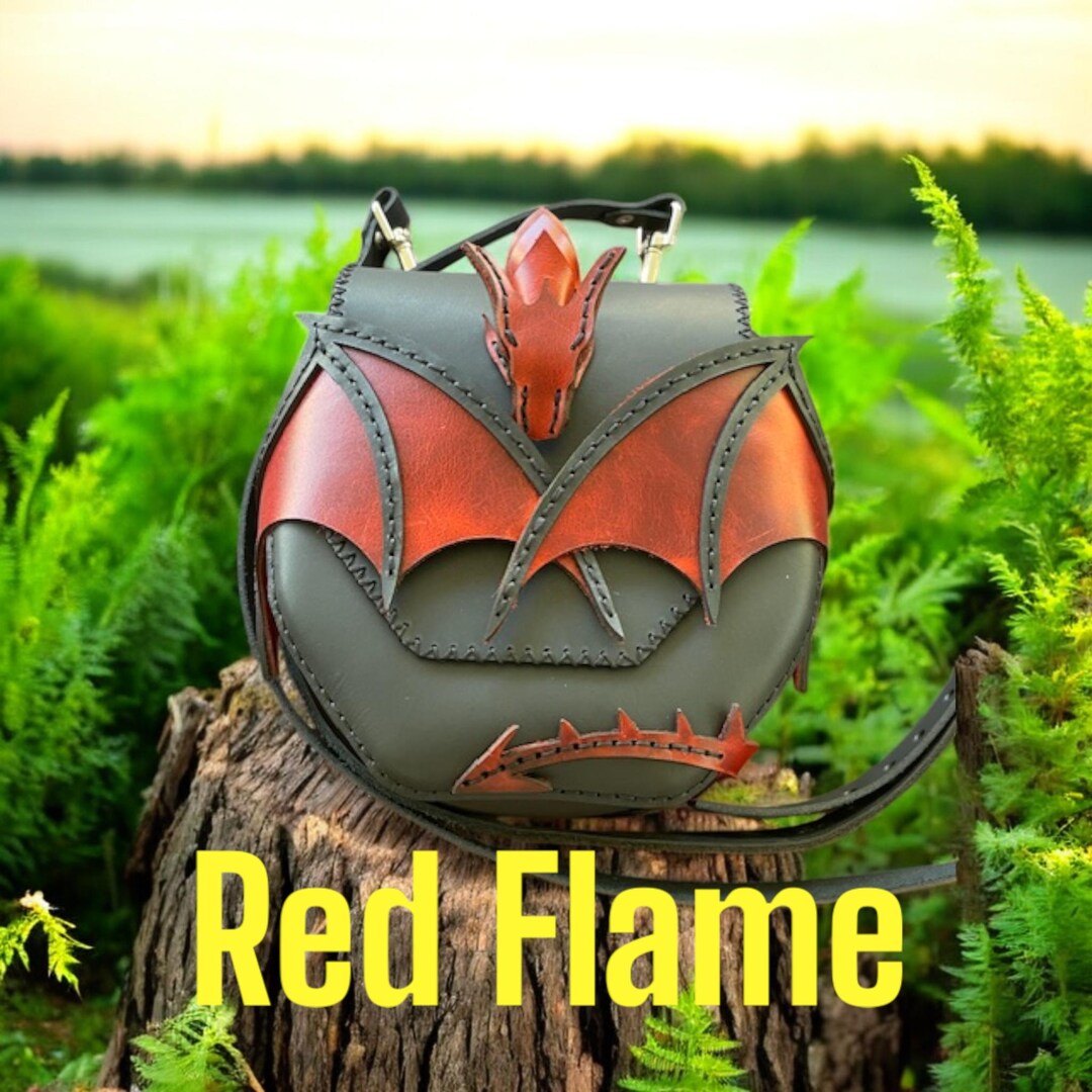 Dragon Bag, Dragon Purse, Renaissance, Fourth Wing, Dragon, Leather ...