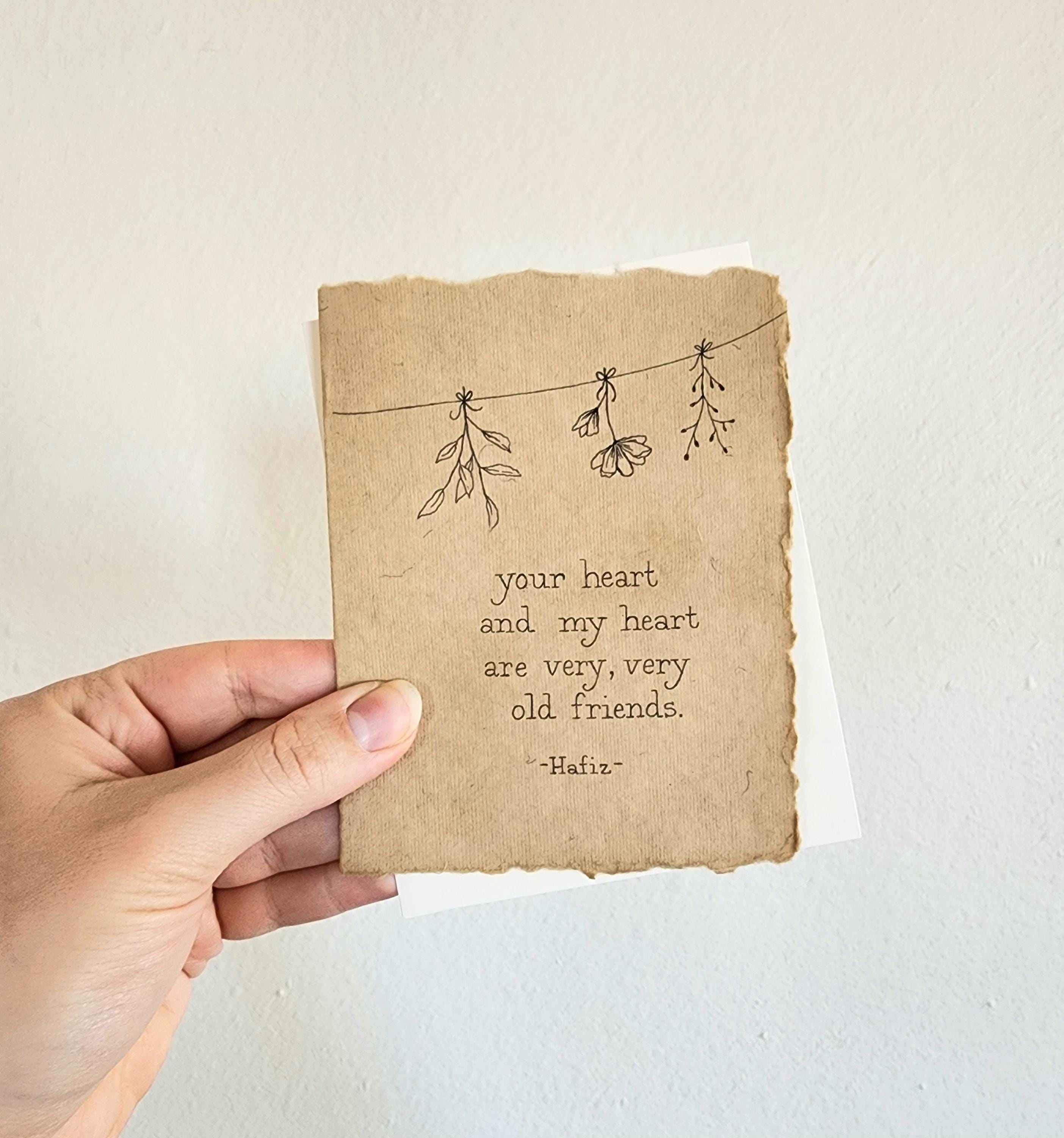 Hand Drawn and Handwritten Greeting Cards - Etsy