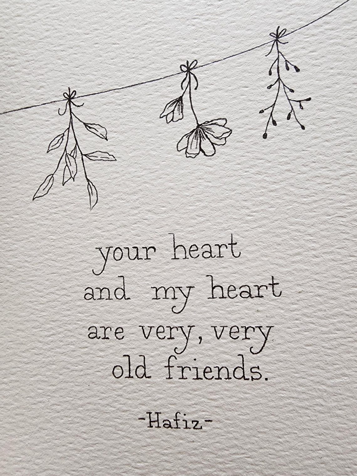 Hand Drawn and Handwritten Greeting Cards - Etsy