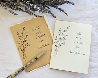 Hand Drawn and Handwritten Greeting Cards - Etsy