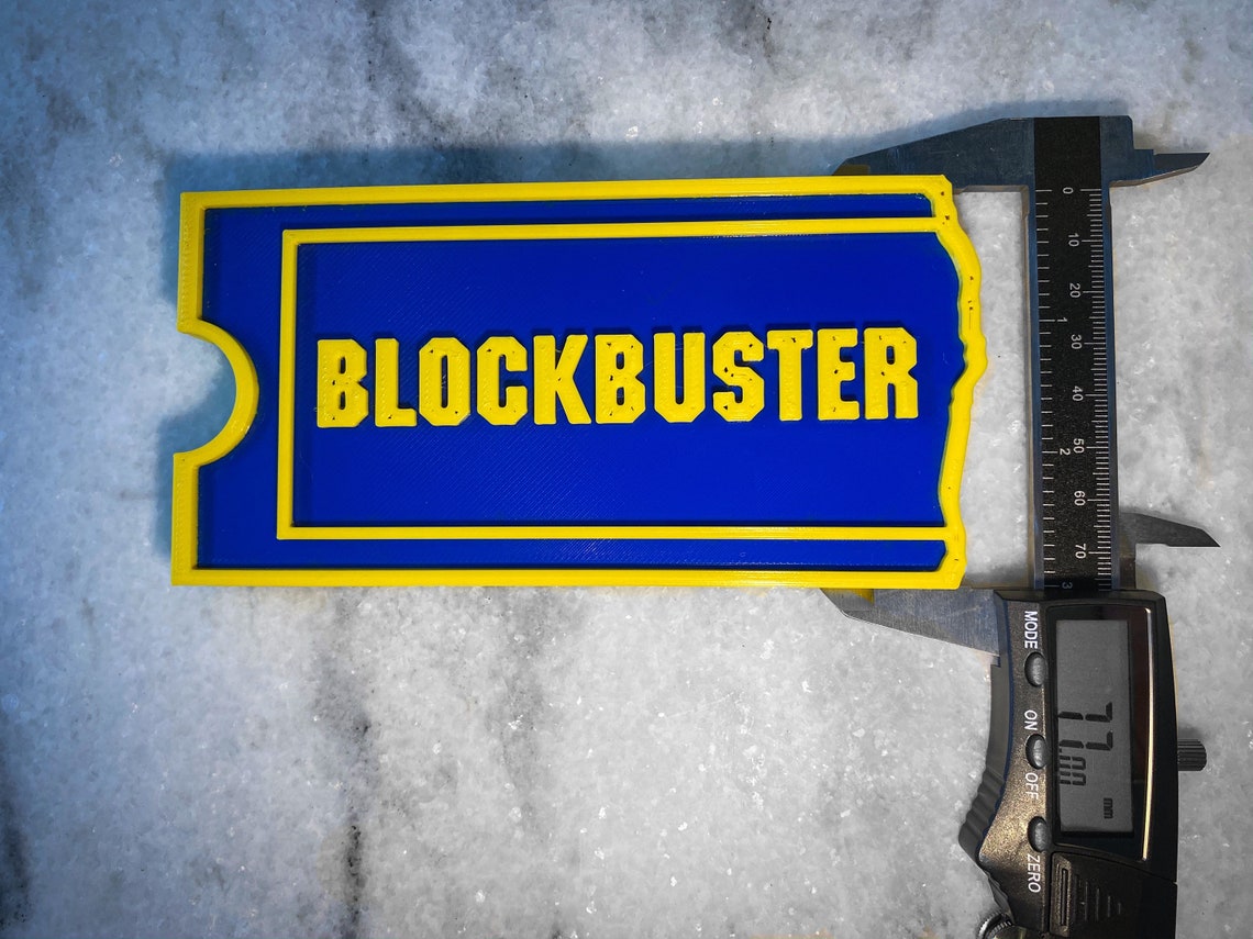 Blockbuster Video Decoration Sign - Etsy