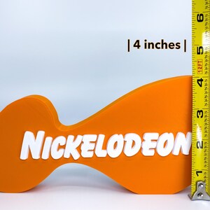 Nickelodeon Logo Decoration Sign - Etsy
