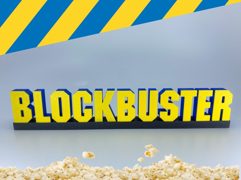 Blockbuster Video Decoration Sign - Etsy