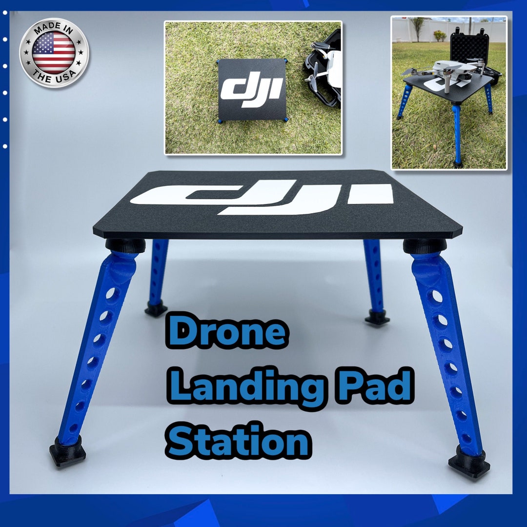 DJI Drone Landing Pad Station — Handcrafted DJI Mini Mavic Air ...