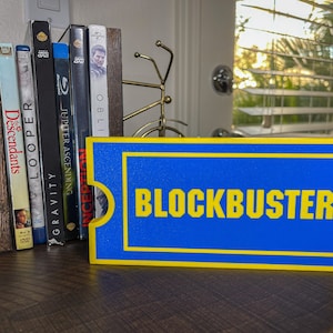 Blockbuster Video Decoration Sign - Etsy