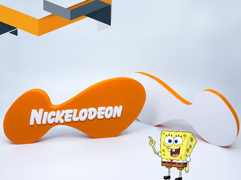 Nickelodeon Logo Decoration Sign - Etsy