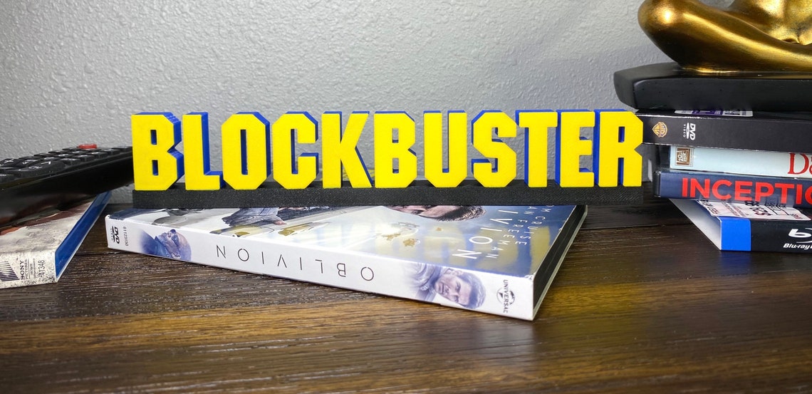 Blockbuster Video Decoration Sign | Etsy
