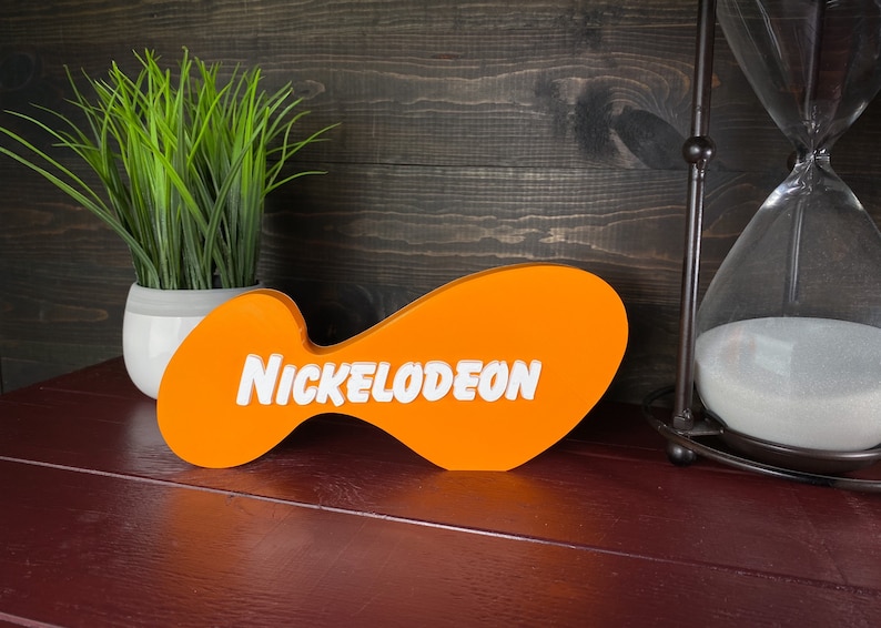 Nickelodeon Logo Decoration Sign - Etsy