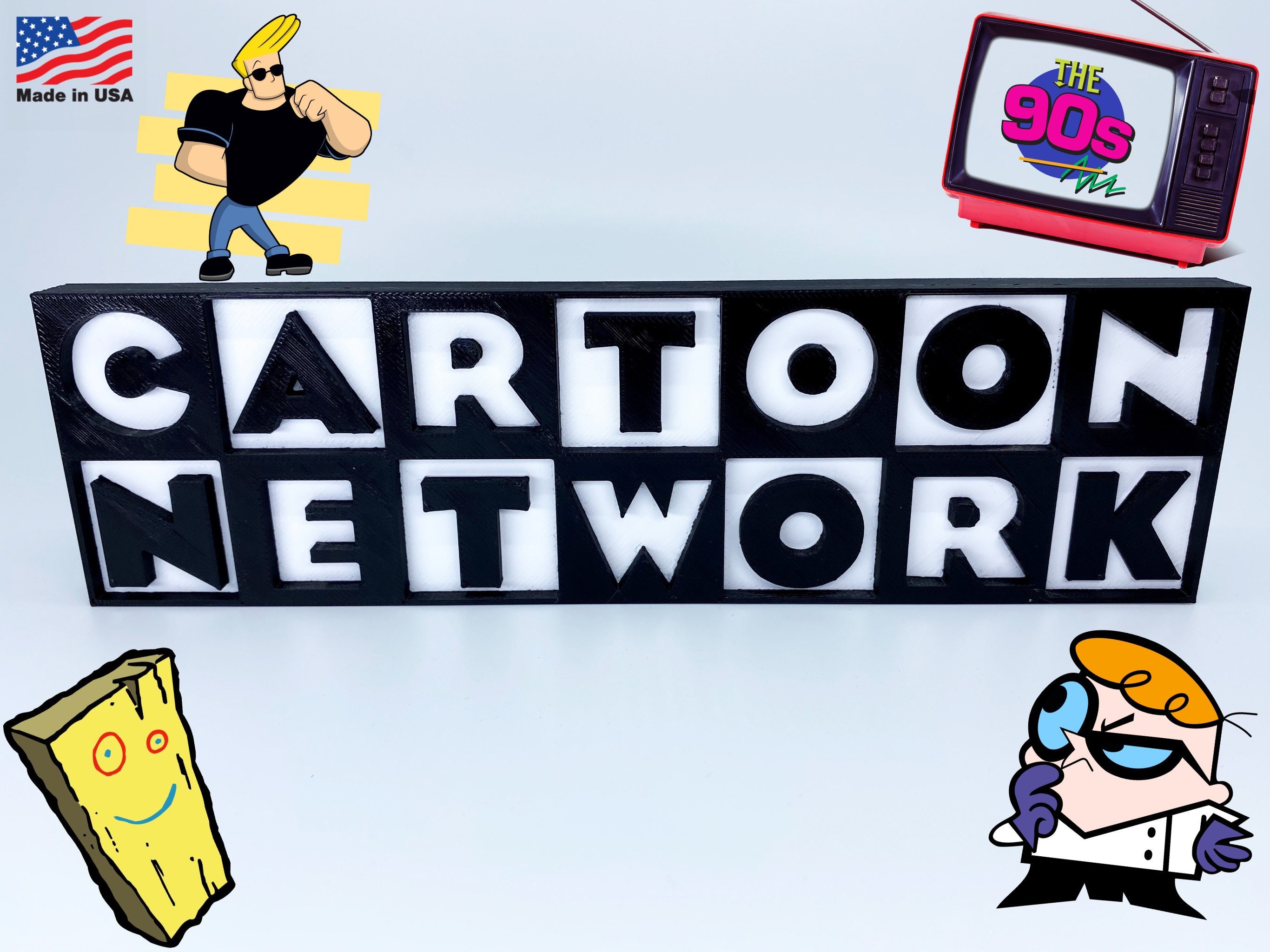 Cartoon Network Decoration Sign - Etsy Australia