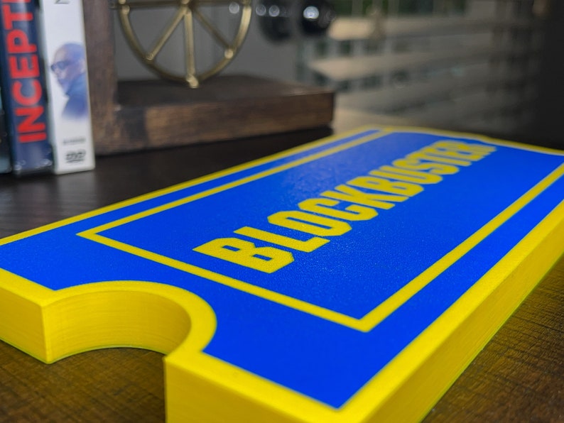 Blockbuster Video Decoration Sign - Etsy