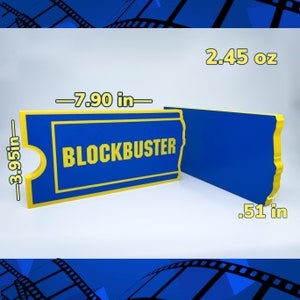 Blockbuster Video Decoration Sign - Etsy