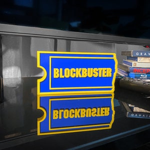 Blockbuster Video Decoration Sign - Etsy