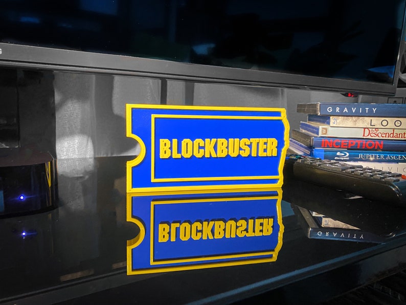Blockbuster Video Decoration Sign - Etsy