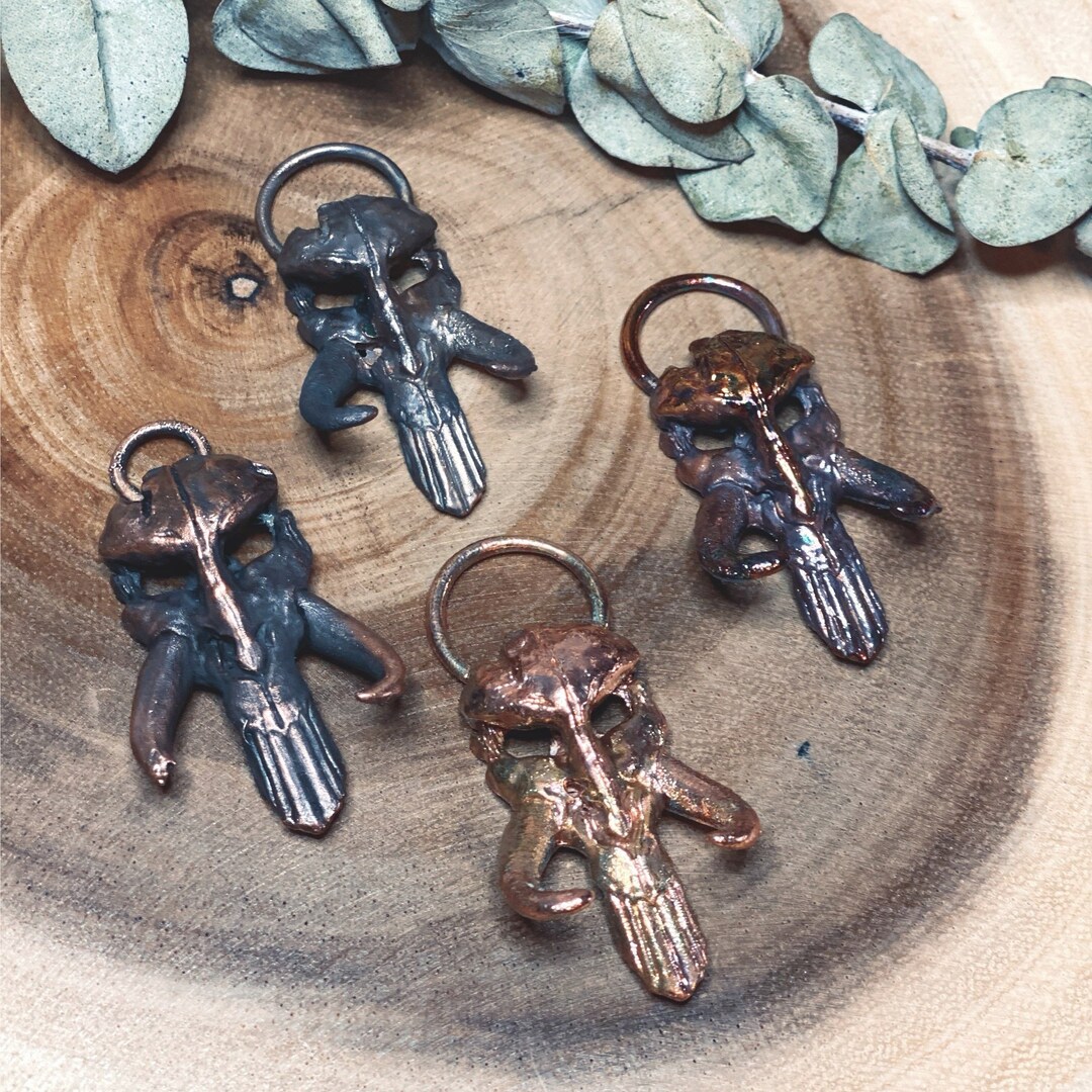 Mandalorian Mythosaur // 3D Print //electroformed Copper // Pendant ...