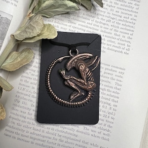 Xenomorph Queen Mother Alien // Electroformed Copper // Pendant ...