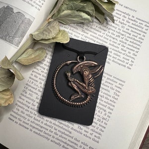 Xenomorph Queen Mother Alien // Electroformed Copper // Pendant ...