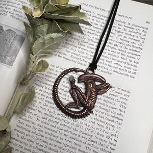 Xenomorph Queen Mother Alien // Electroformed Copper // Pendant ...