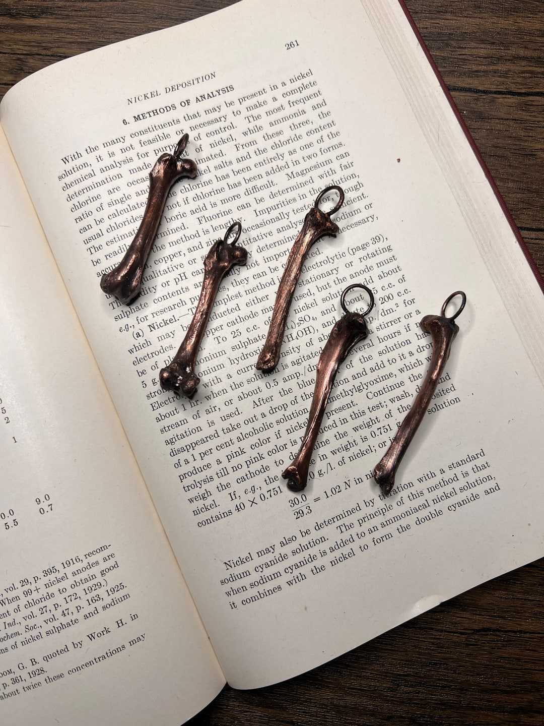 Real Rodent Femur // Electroformed Copper // Pendant Necklace - Etsy