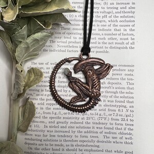Xenomorph Queen Mother Alien // Electroformed Copper // Pendant ...