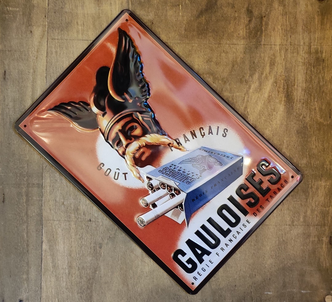 Retro Vintage Cigarette Advertising Tin Sign Suitable for - Etsy