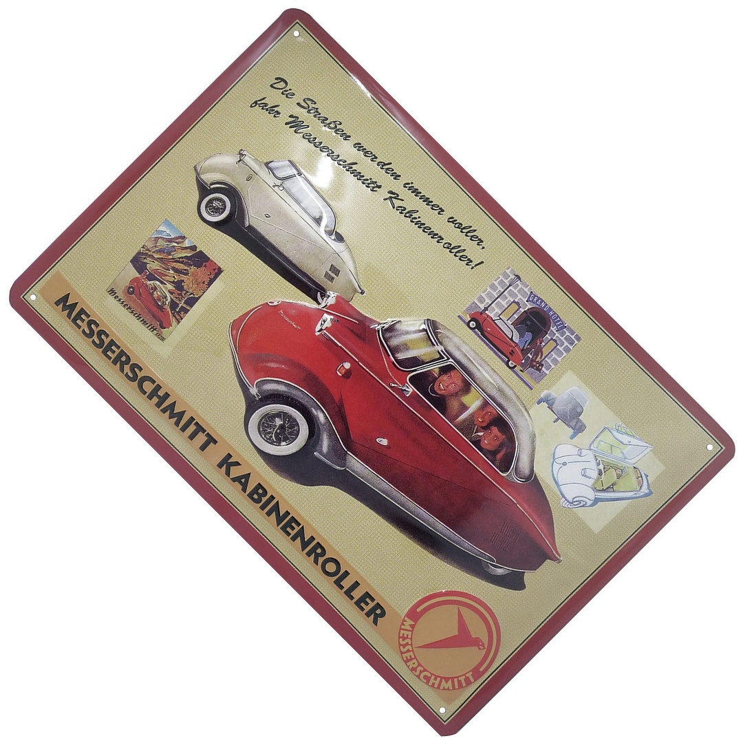 Retro Tin Sign Suitable for MESSERSCHMITT Fans High-quality - Etsy UK