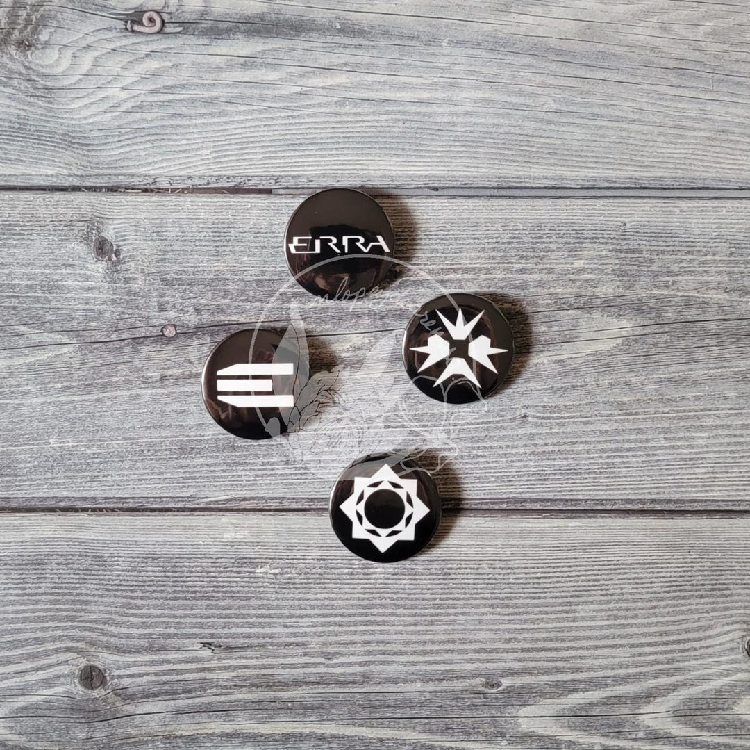 Erra Logos Pin Button Set - Etsy