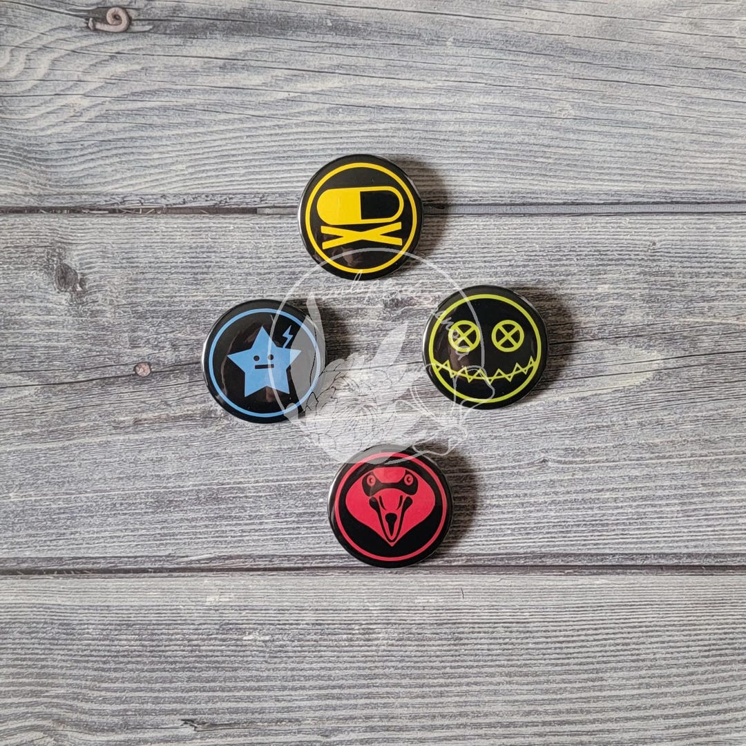 My Chemical Romance Danger Days Pin Button Set - Etsy