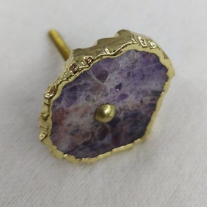 Geode Knob - Etsy