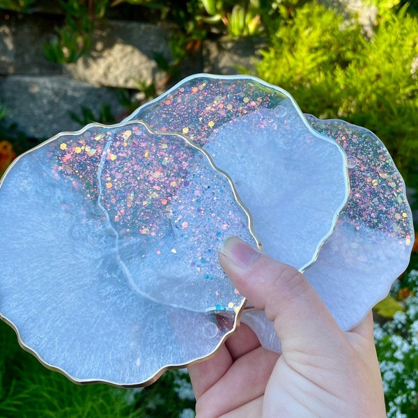 Resin Coasters - Etsy